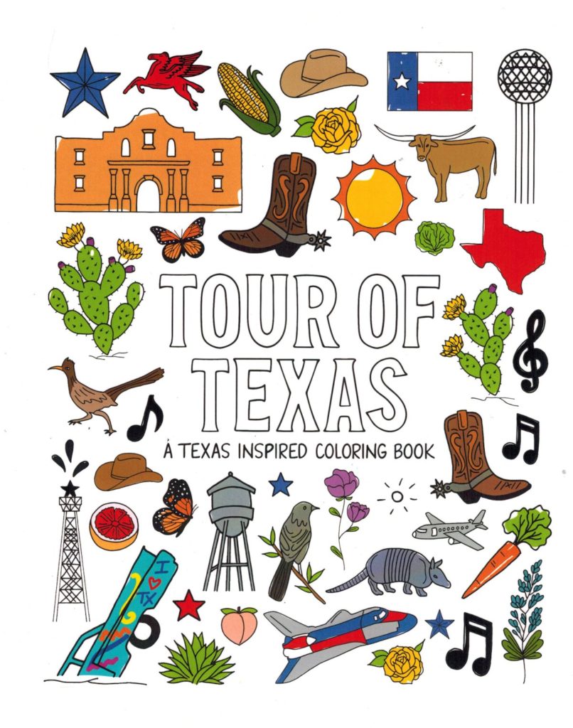 Coloring Book: Tour of Texas | Texas Star Trading